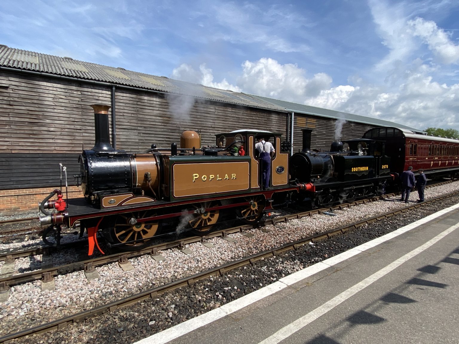 Steam locomotives - Kent & East Sussex Railway