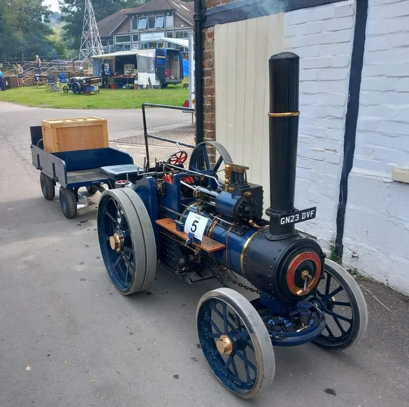 Traction Engine Display - Kent & East Sussex Railway