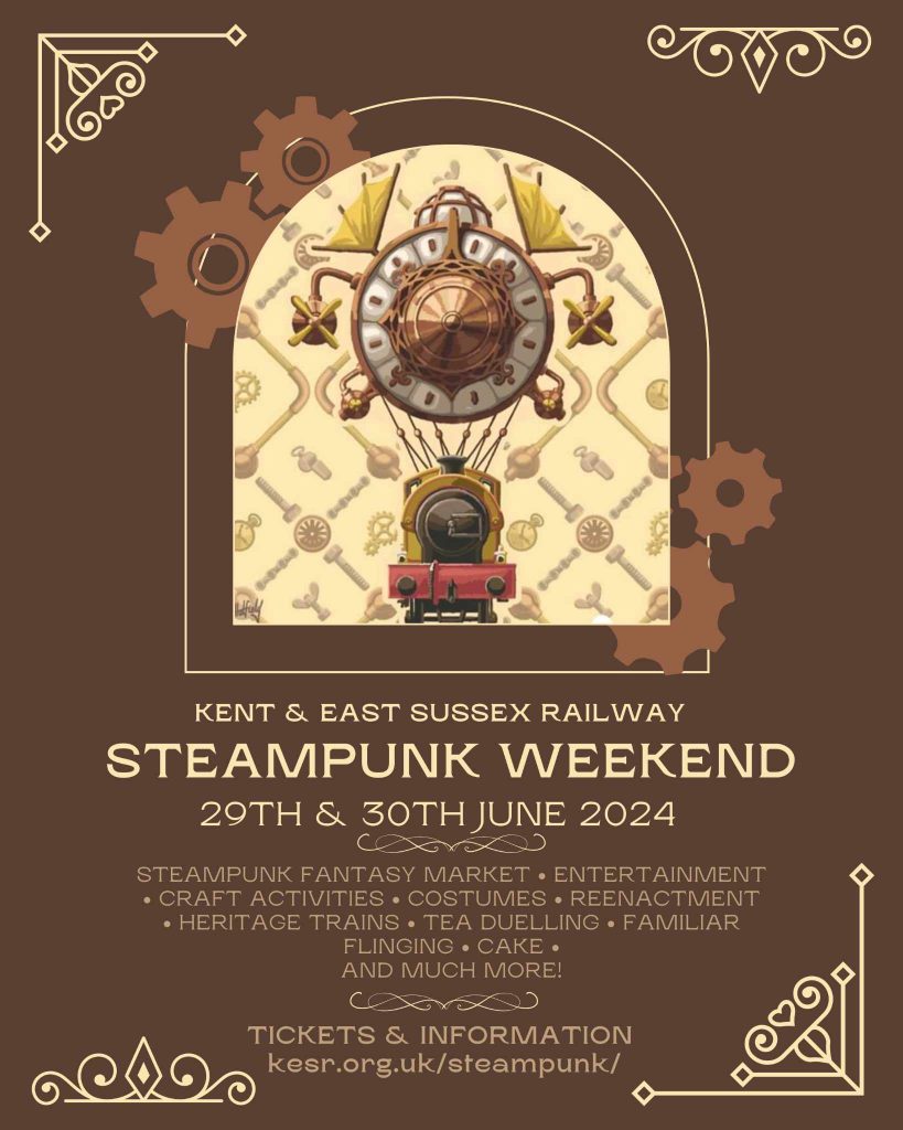 Steampunk 2024 - Kent & East Sussex Railway