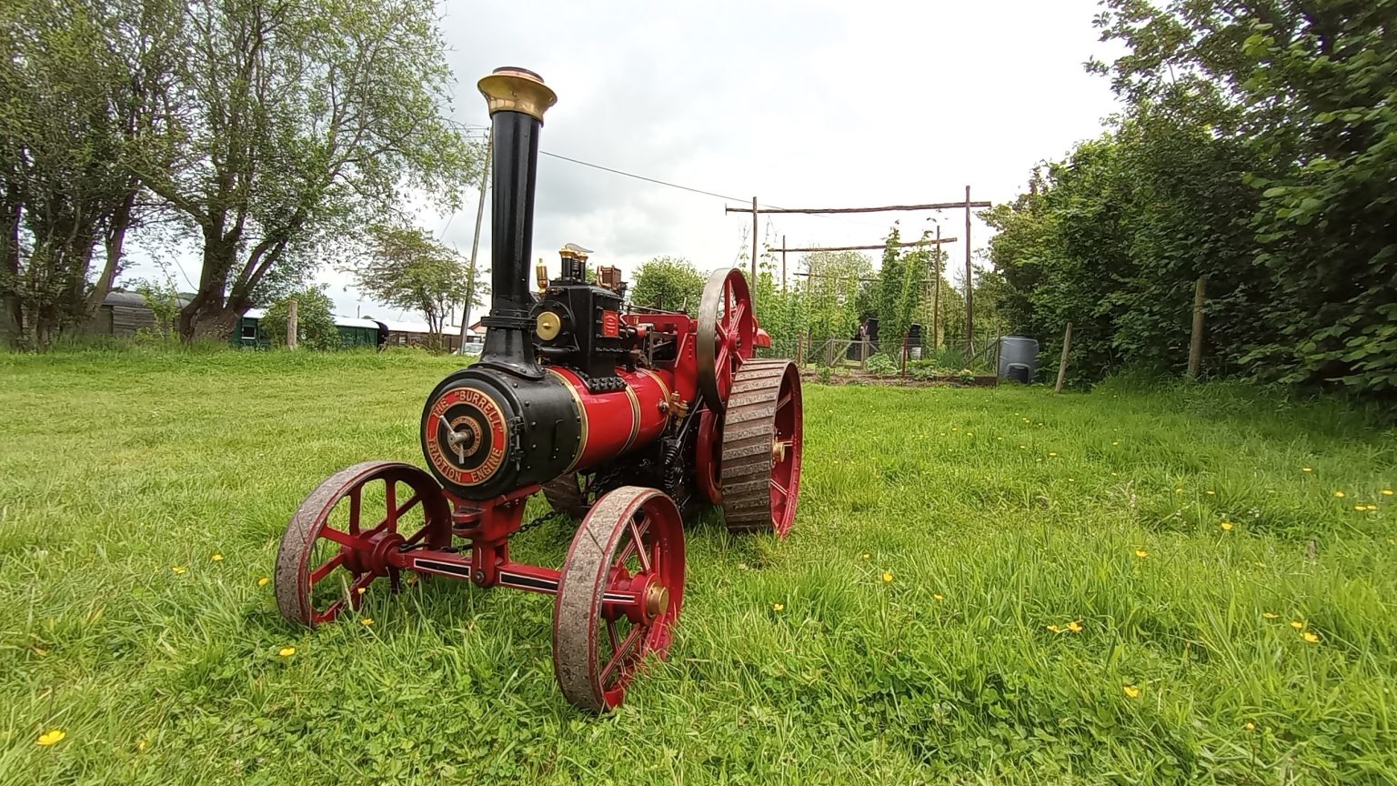 Traction Engine Display - Kent & East Sussex Railway