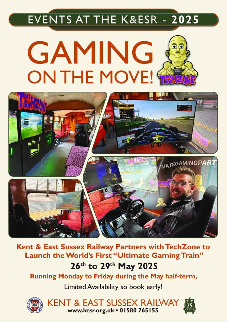 Gaming on the Move! - Kent & East Sussex Railway