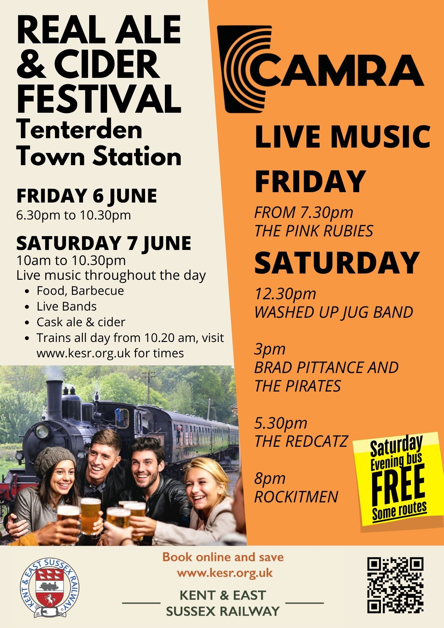 CAMRA Real Ale Festival 2025 - Kent & East Sussex Railway